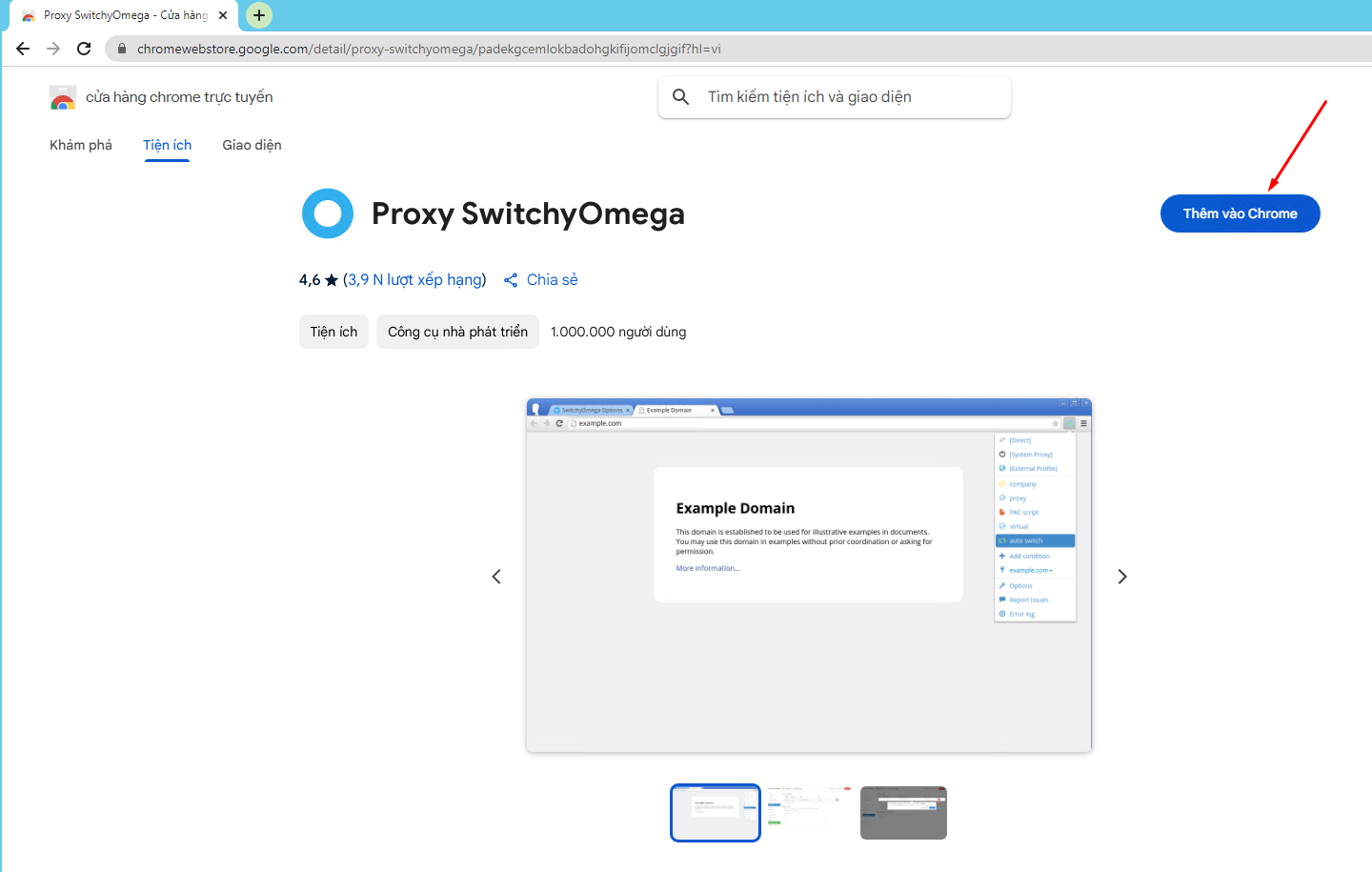 Hướng dẫn thiết lập và sử dụng proxy trong SwitchyOmega - VPSTTT